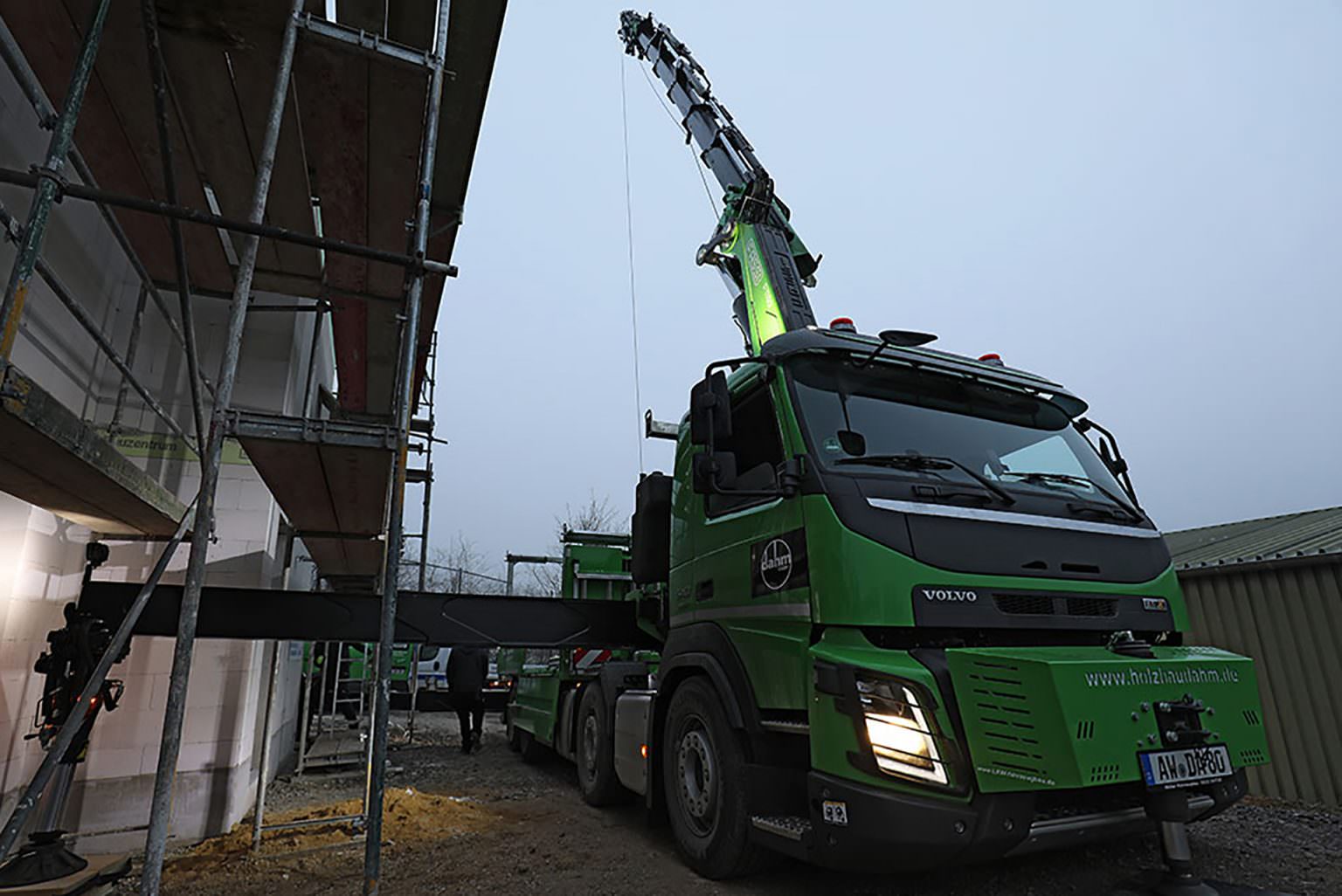 The F1150RA turns green - Fassi Group