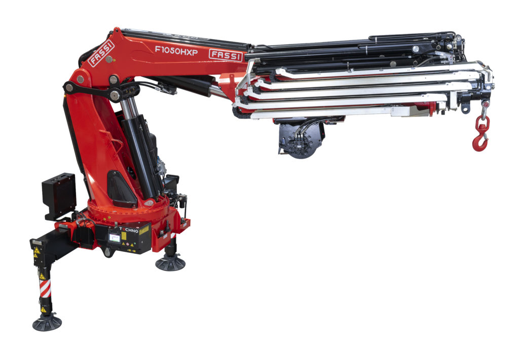 THE NEW F2350RL-HXP TECHNO: THE MOST POWERFUL FASSI CRANE EVER - Fassi ...