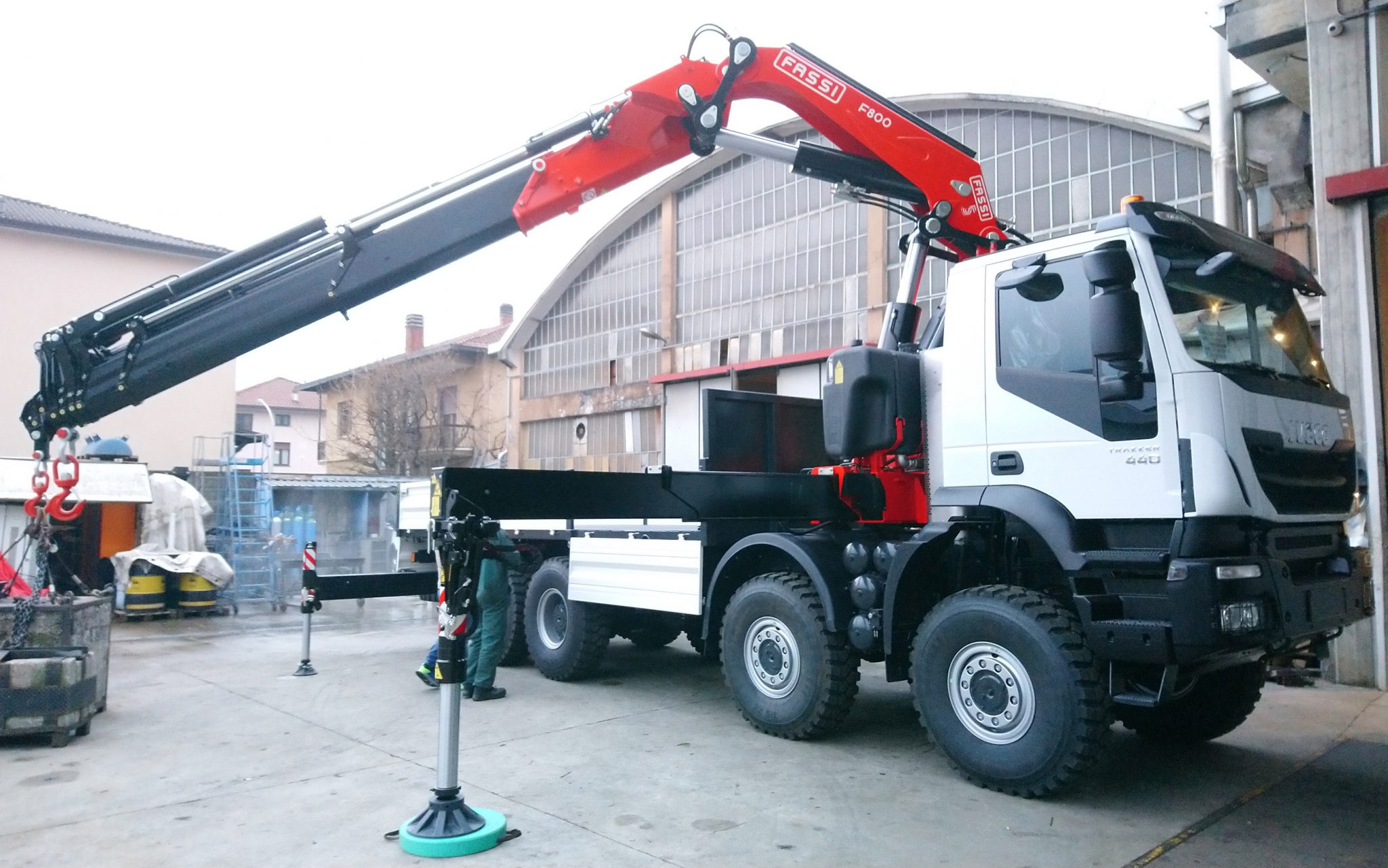 Fassi F710RA.2.27 crane with L426 jib on Scania R540 Fassi Kraner Aps Denmark - Fassi Group